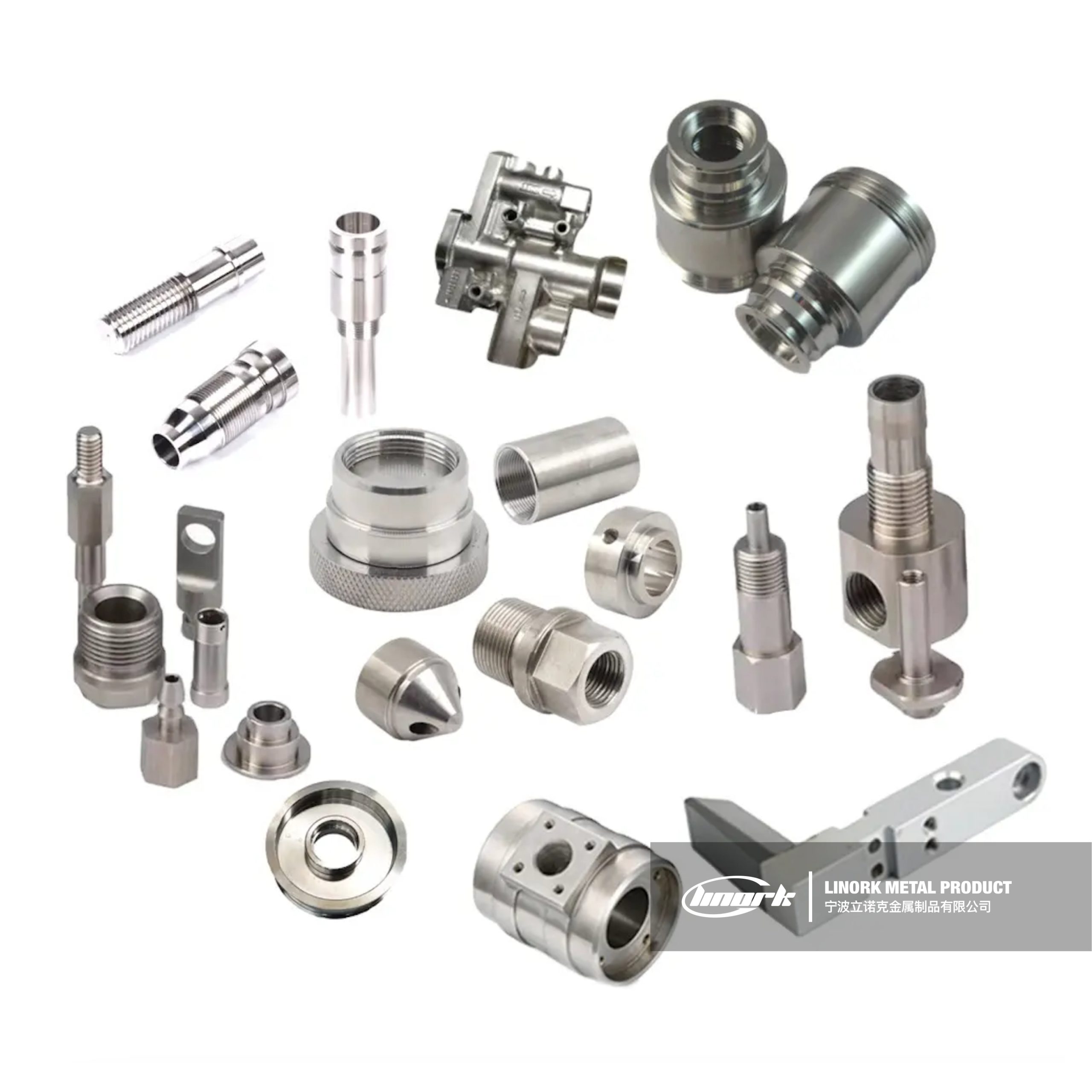 CNC Machined Fabrication Services Aluminum Stainless Steel Turned ...