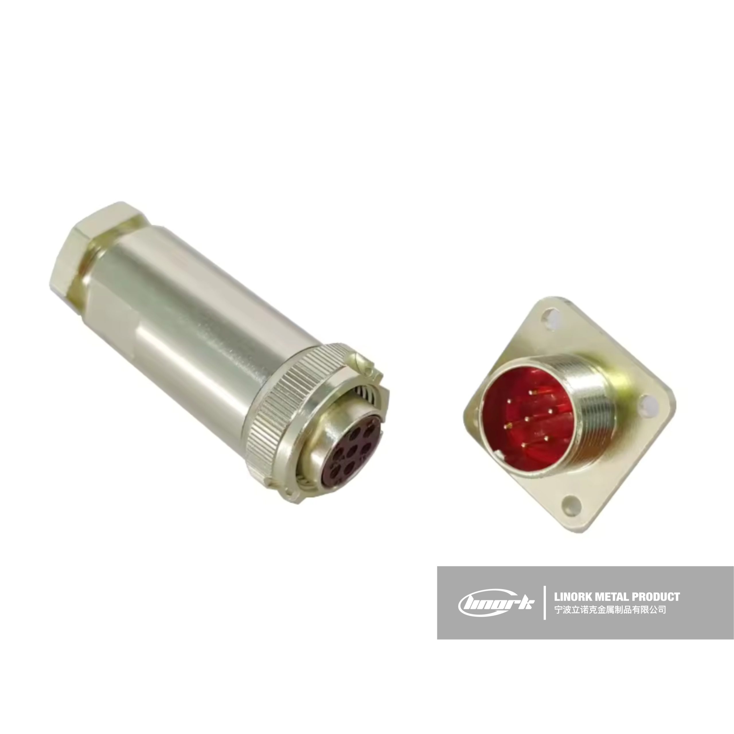 Py04/PC/RS 4/7/10/19 Pin Aviation Plug Socket Aluminum Brass Copper ...